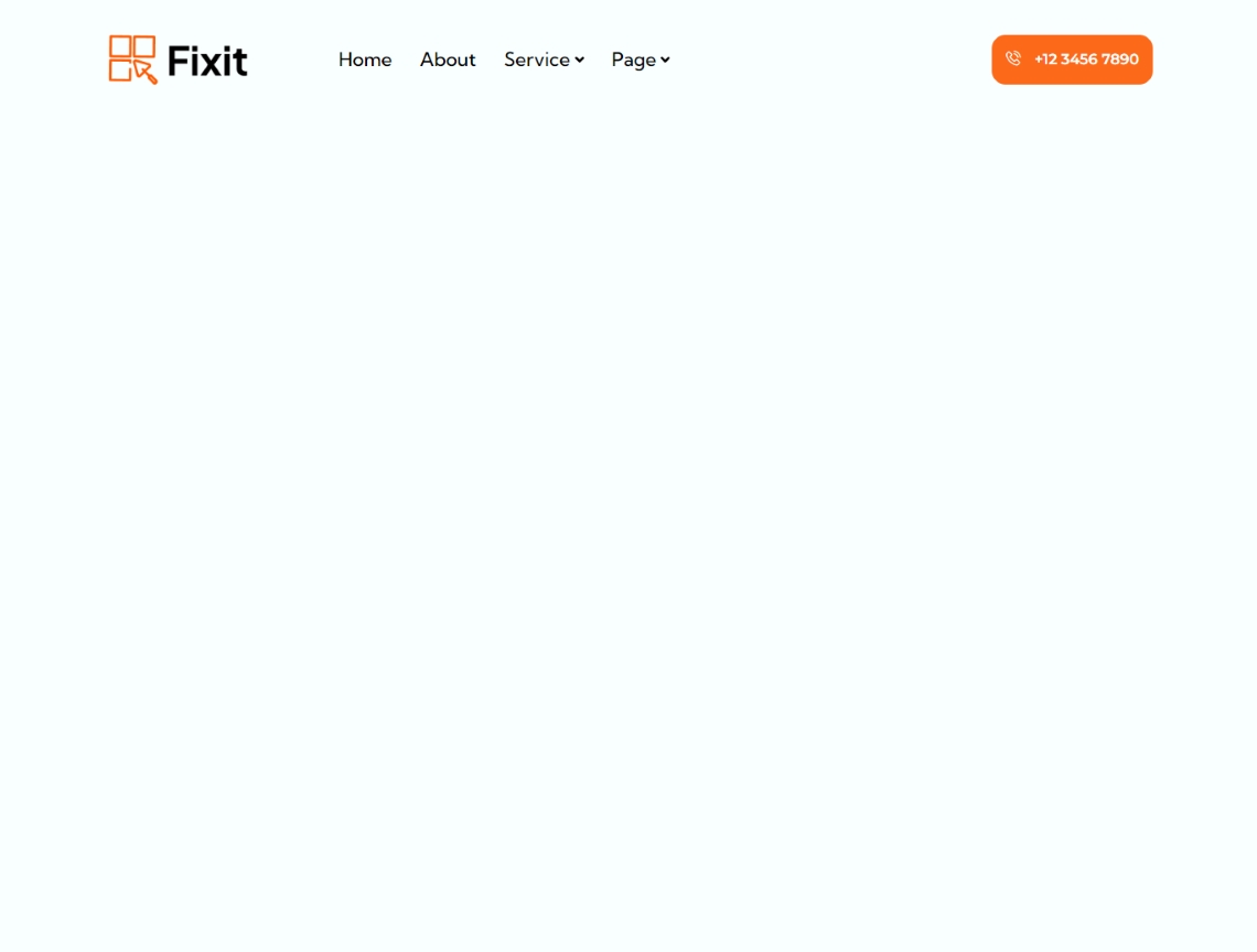 Fixit - Handyman Services Elementor Template Kit by thanksfortoday